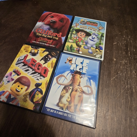 Media | Dvd Lot Ice Age Clifford Lego Ranger Rob Set Of 4 Childrens ...